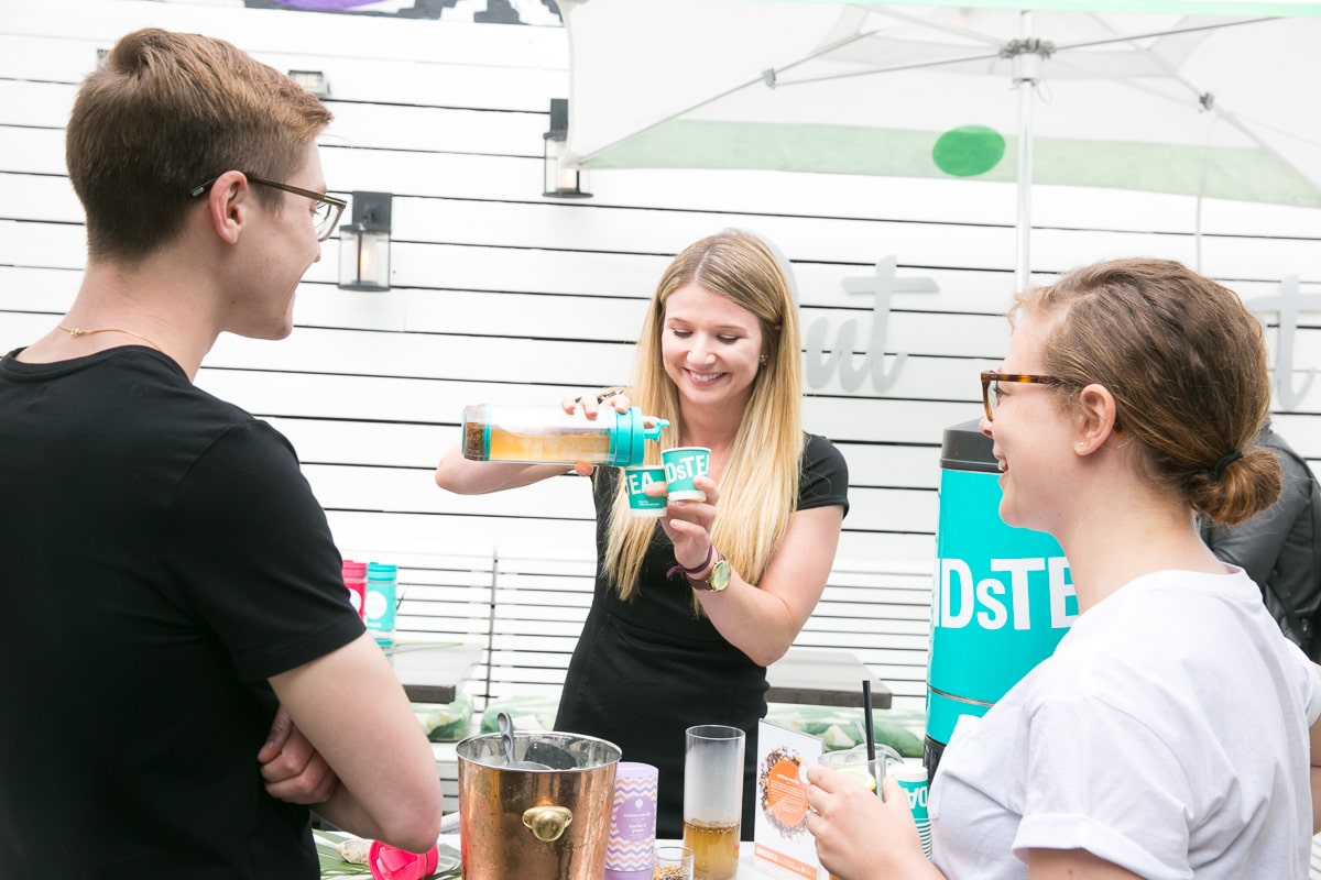 DAVIDsTEA Rooftop Iced Tea Party : NKPR
